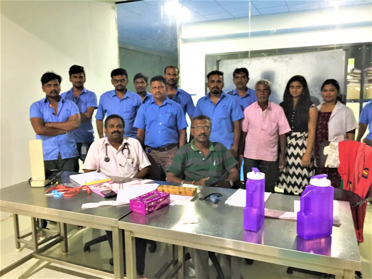 Health Check-up for Shop Floor Employees Conducted by Eigen