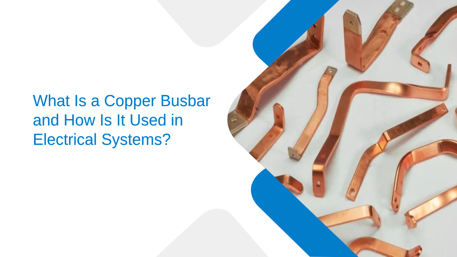 Copper Busbar: Meaning, Types and Uses in Electrical Systems